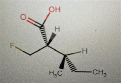 When Determining S Or R Configuration Does A Carbon Attached To 1 F Atom Take Higher Numbering