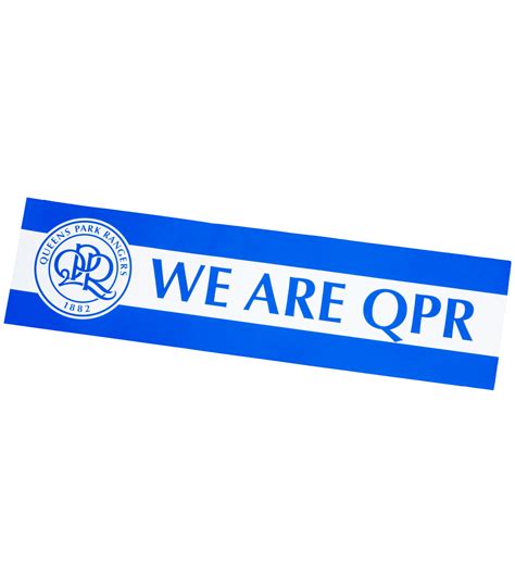 Long Qpr Car Sticker Qpr Official Store Long Qpr Car Sticker Qpr Official Store