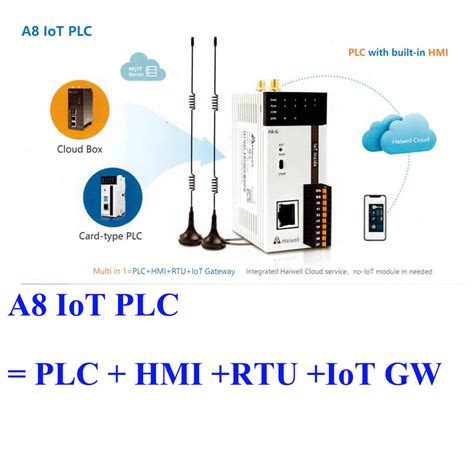 Haiwell A IoT PLC PLC HMI RTU IoT Gateway Multi In Functional LEOS METER