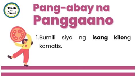 Pang Abay Na Panggaano Youtube