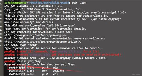 ctfshow pwn 栈溢出（pwn36） ctfshow pwn36 csdn博客