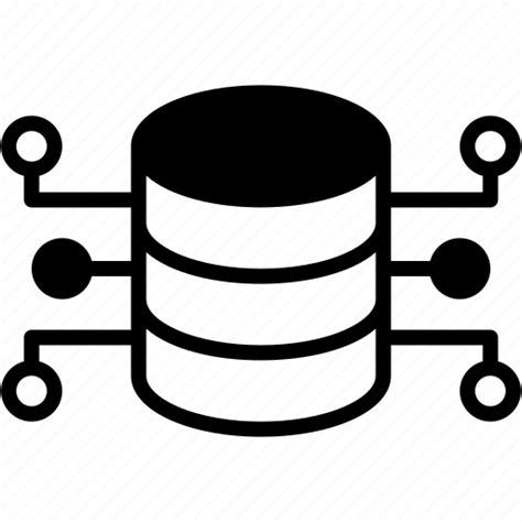 Server Network Hosting Electronics Ai Technology Icon Download