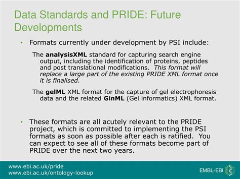 Ppt Pride The Proteomics Identifications Database Powerpoint