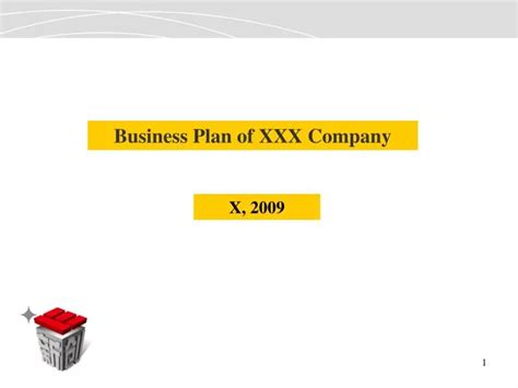 PPT Business Plan Of XXX Company PowerPoint Presentation Free Download ID