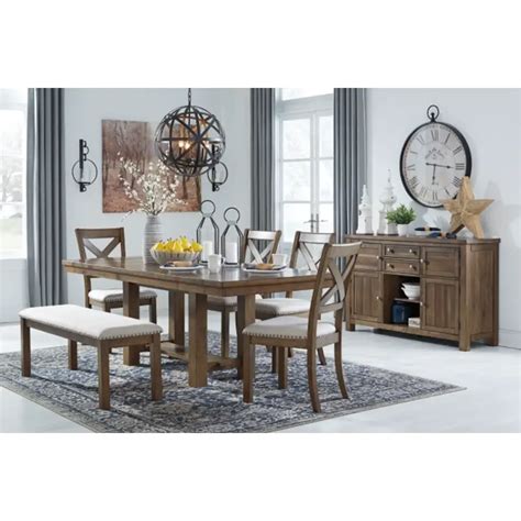 D631 45 Ashley Furniture Moriville Dining Extension Table