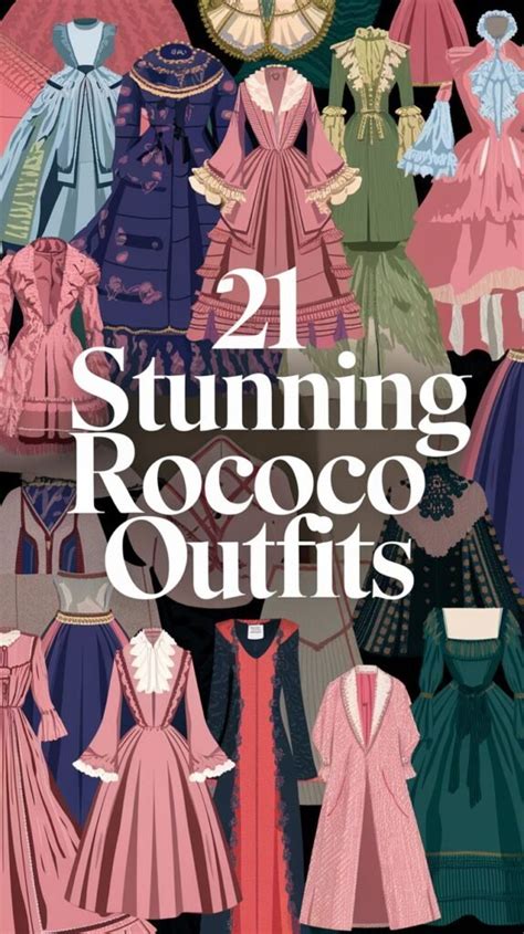 21 Stunning Rococo Outfits That Will Make You Feel Like Royalty Civil Stuff
