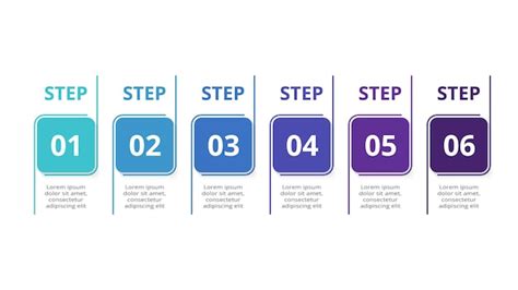 Premium Vector Rectangles Infographic With 6 Steps Options Parts Or
