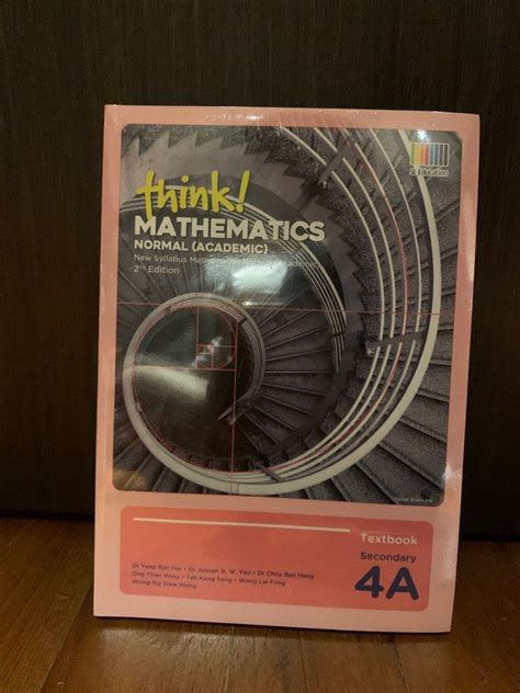 Sec 4 Math Na Textbook Hobbies And Toys Books And Magazines Textbooks On Carousell
