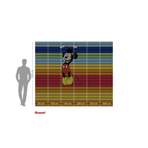 Tapet Mickeys Magiske Regnbue 300 X 250 Cm Wall Artdk