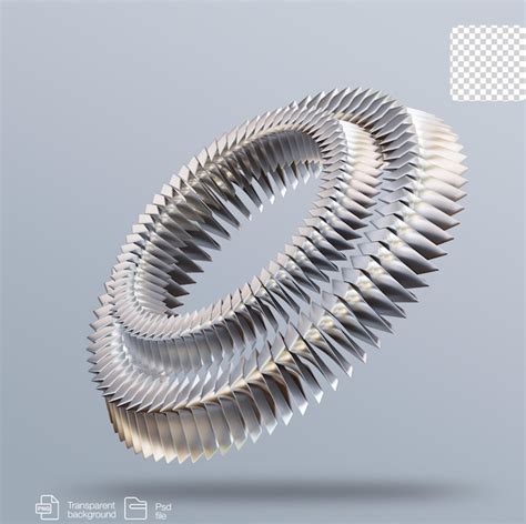 Premium Psd Abstract 3d Rendering Shape