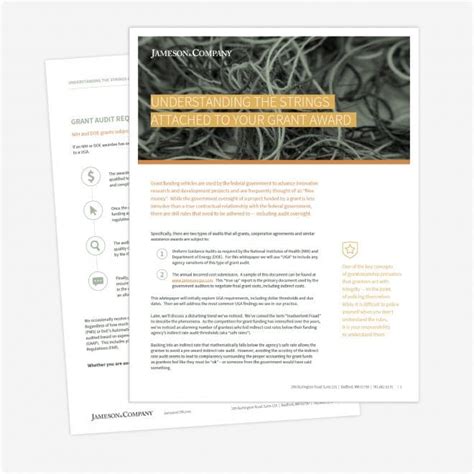 Understanding 45 Cfr Part 75 Grant Regulations Jameson And Company