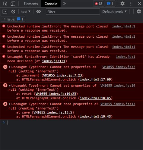 what is wrong with the code i m learning javascript and i was watching