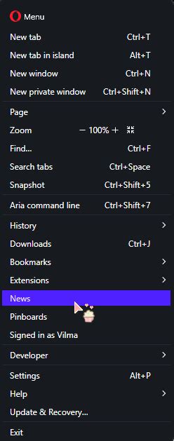 Allow To Edit O Menu Opera Forums