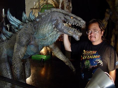 Shinichi Wakasa Kaiju Suit Creator Visits Godzilla 1998 R Godzilla