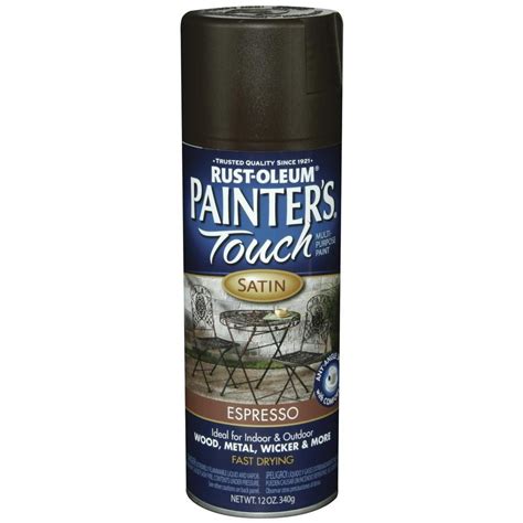 Rust Oleum Painters Touch Espresso Fade Resistant Enamel Spray Paint