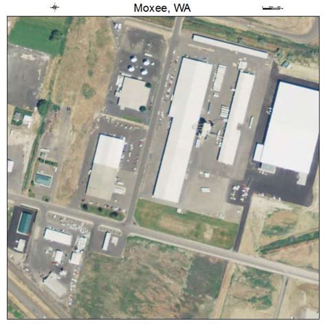 Aerial Photography Map Of Moxee Wa Washington