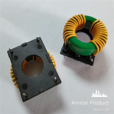 Common Mode Choke With Hole Inductor Coil For Emi Filter With 2 2mh 7 0a T22 Ferrite Core
