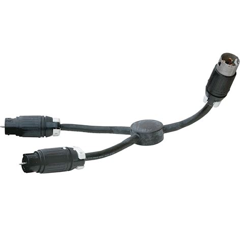 White Cap Cord Adapters
