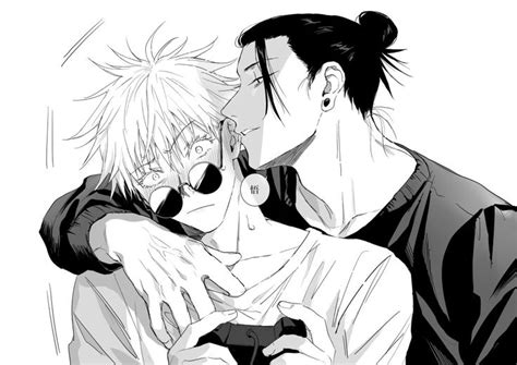 Satosugu Jujutsu Kaisen Bocetos Increíbles Ilustración Japonesa