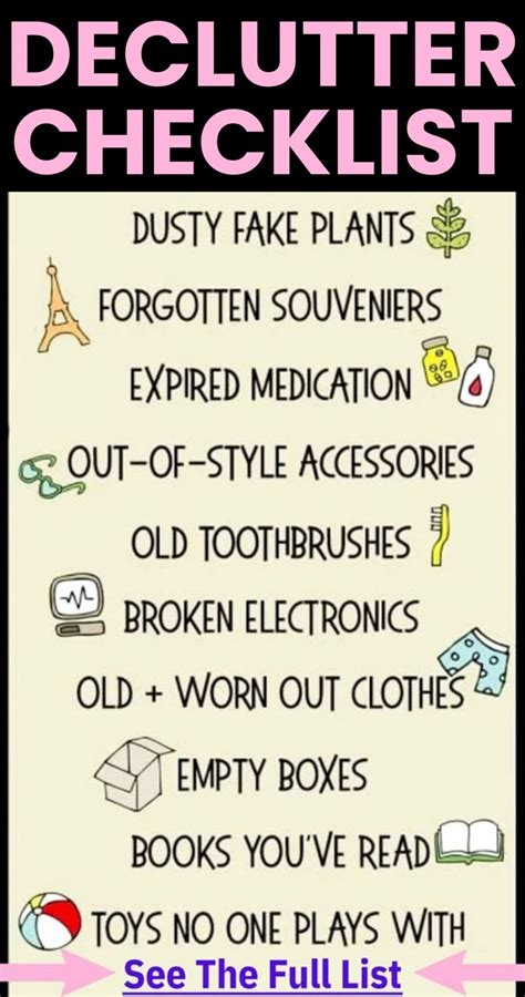 Easy Things To Declutter Today