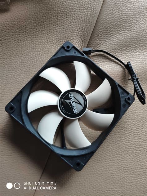 Zalman扎曼 12cm静音风扇机箱风扇 Cpu风扇电脑风扇超静音扇 虎窝淘