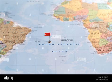 South Atlantic Ocean Map Volcanic Puzzle In The South Atlantic