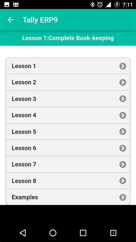 Tally Erp 9 Full Course And Shortcuts Keys Apk For Android Download