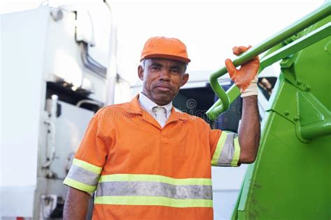 Hes Keeping Our Streets Clean Cropped Shot Of A Male Worker On Garbage Day Stock Image Image