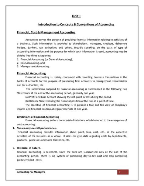 Introduction To Management Accounting Pptx