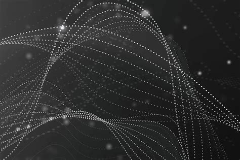 Premium Photo Abstract Background Particle Line