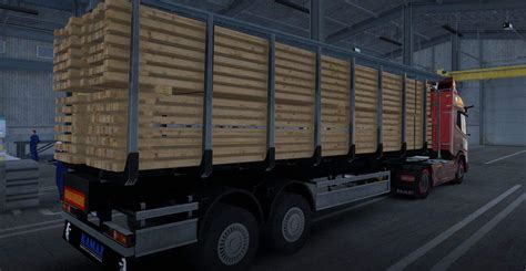 Trailer Kzap 9370 Sorting Truck In The Property 149 Ets2 Mod Download