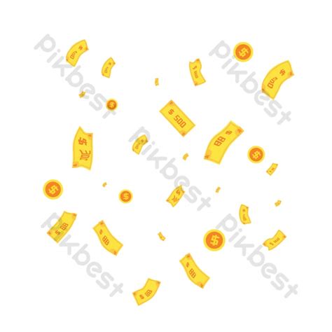 재무 관리 부동 요소 빨간 봉투 금화 전자 상거래 장식 상업적 사용 가능 일러스트 Png Ai 무료 다운로드 Pikbest