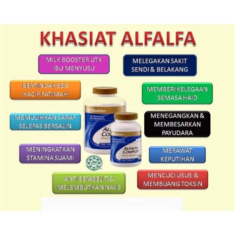 Alfafa Shaklee Shopee Malaysia