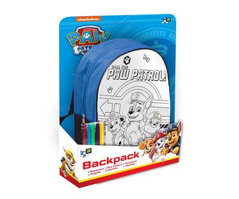Детска раница за оцветяване Пес Патрул КОМСЕД