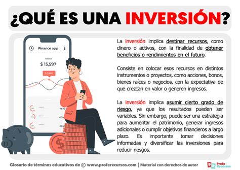 Qué Es Una Inversión Definición De Inversión