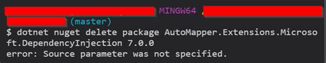 Net Can Not Delete A Nuget Package With The Dotnet Cli Stack Overflow