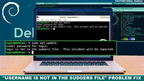 Not In The Sudoers File Troubleshooting Access Issues And Solutions