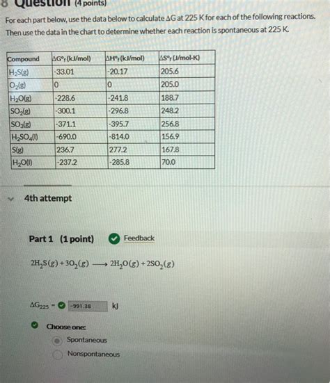 Solved Question Points For Each Part Below Use The Data Chegg
