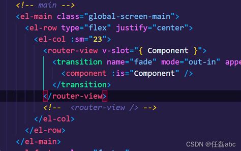 Vue3 出现 Component Inside ＜transition＞ Renders Non Element Root Node