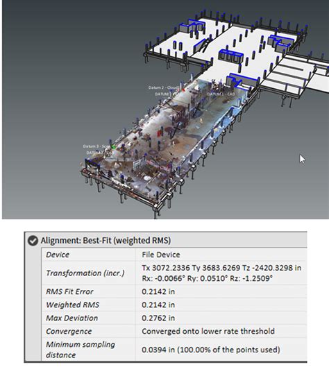 Align Scans To Cad Point Based Alignment With Buildit Construction