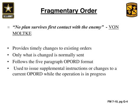 Ppt Operations Orders Powerpoint Presentation Free Download Id118115