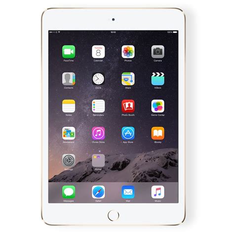 Ipad Mini4-128GB WIFI Gold-7.9''Retina-Bluetooth-10 SaateKadar PilÖmrü ...