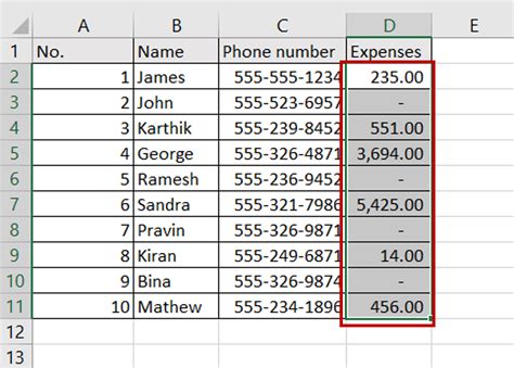 How To Add Dashes In Excel Spreadcheaters