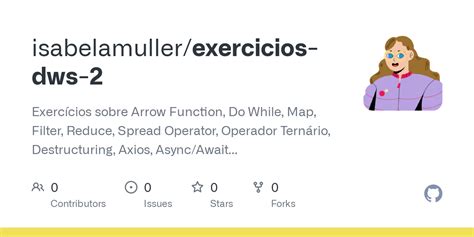 GitHub isabelamuller exercicios dws Exercícios sobre Arrow