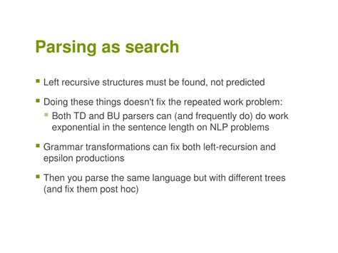 PPT Parsing PowerPoint Presentation Free Download ID 2009753