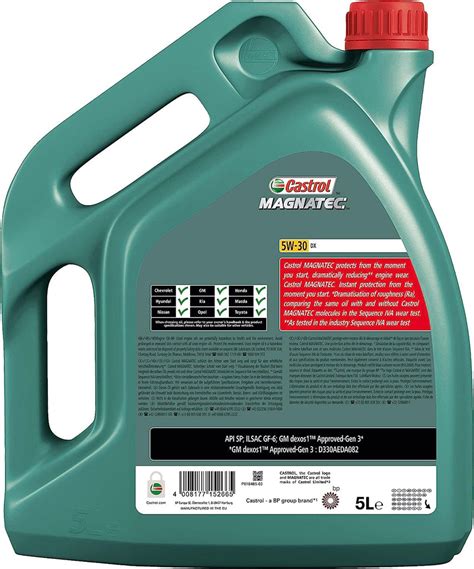 Castrol Magnatec 5w 30 Dx 1l Bfc Motor Parts