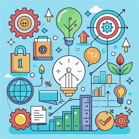 Unlocking Growth Strategies For Innovation Efficiency And Success Premium Ai Generated Vector