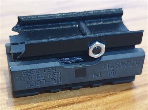 Low Profile Glock Rail To Picatinny Adapter By Samk3d Download Free