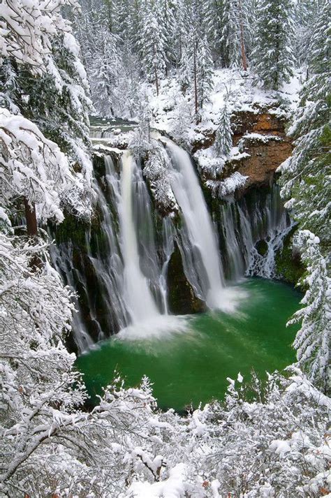 Burney Falls California Beautiful Nature Beautiful Waterfalls