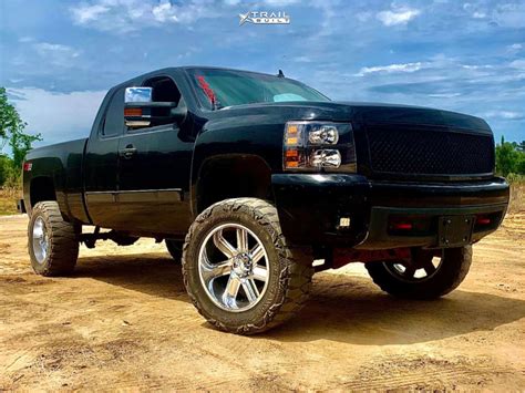 2007 Chevrolet Silverado 1500 Wheel Offset Super Aggressive 3 5